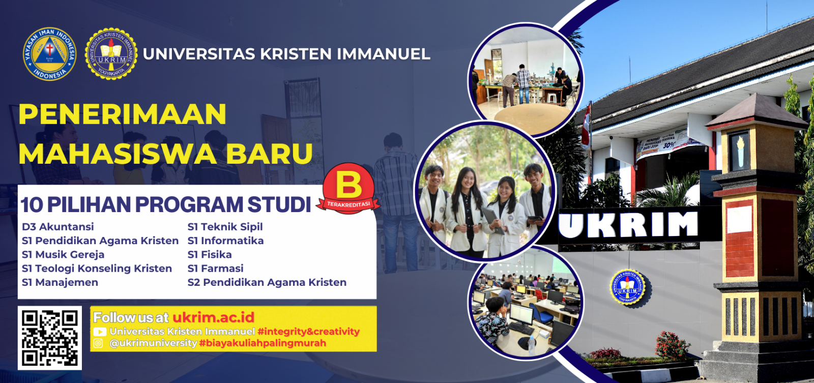 Universitas Kristen Immanuel - Yayasan Iman Indonesia
